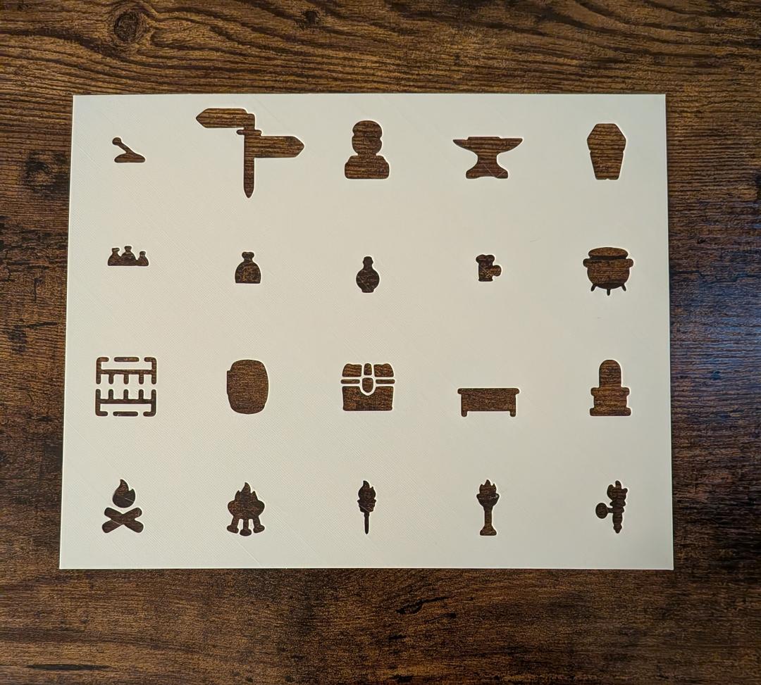 Tabletop RPG Battle Maps | RPG Stencils